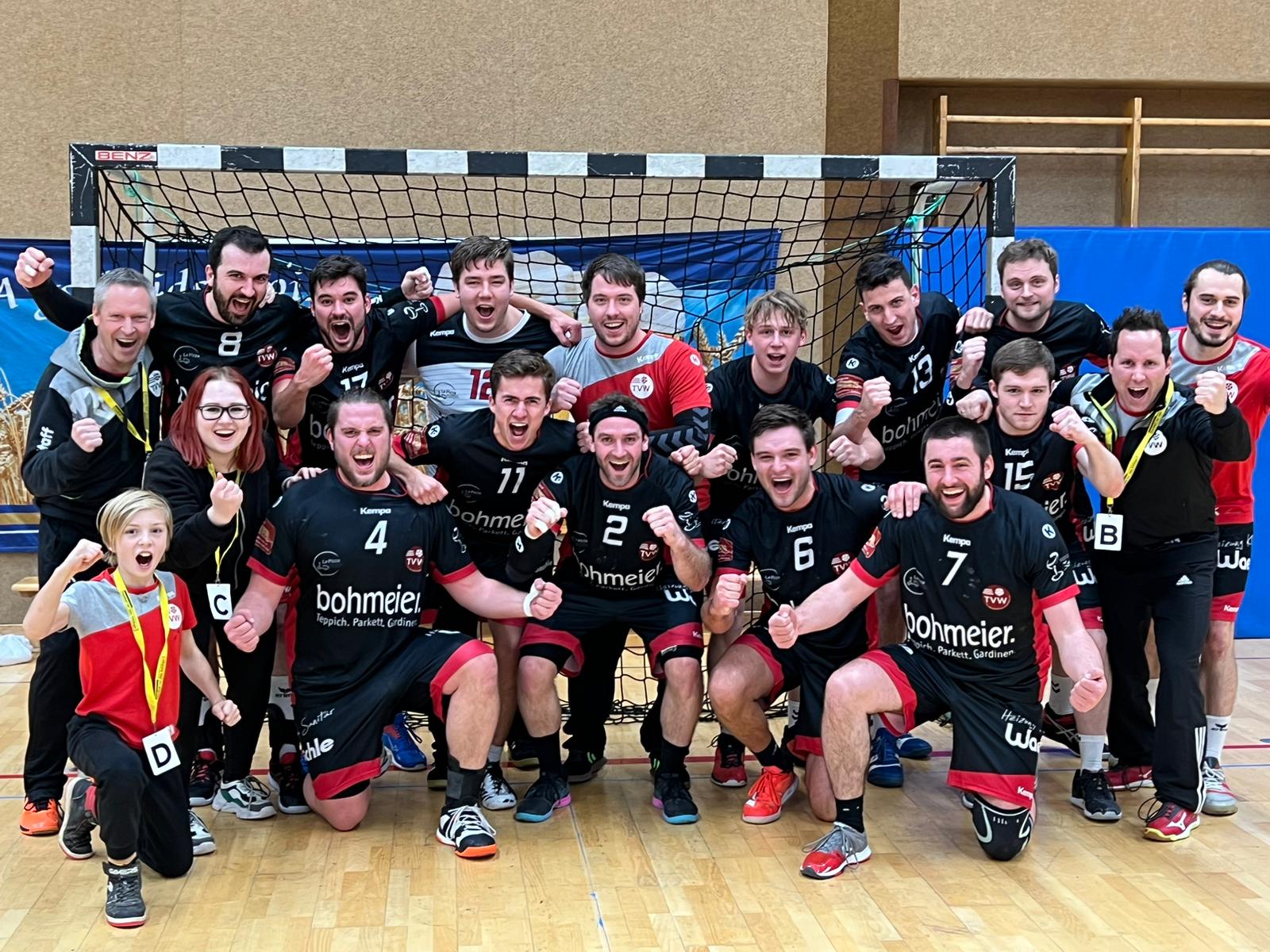 Herren 1 bauen Siegesserie weiter aus - TV Weingarten Handball e.V.